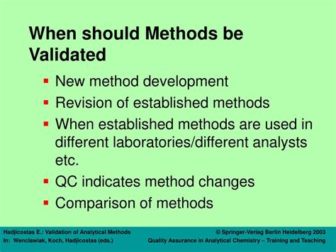 Ppt Validation Of Analytical Methods Powerpoint Presentation Free Download Id5719512