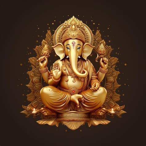 Ganesh Chaturthi Comemorando O Festival Lord Ganesha Em Mumbai Uma