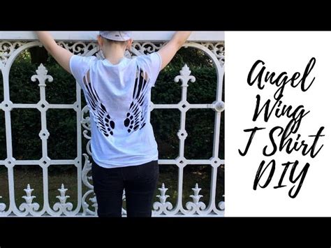 Angel Wing Cut Out Shirt