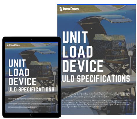Uld Unit Load Device Specifications Pdf Payhip