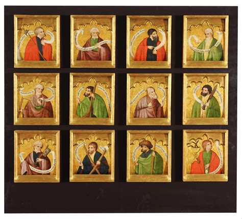 The Twelve Apostles 1434 1468 By Nicolás Francés Public Domain