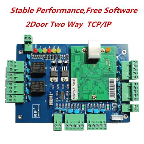 Web Access Control Board For Doors Card Reader Access Control System TCP IP Access Control