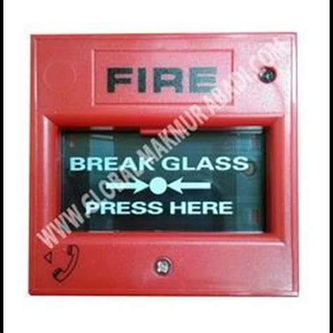 Notifire System Sensor M400k Pt Break Glass Manual Call Point Global Makmur Abadi