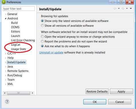Eclipse Cant Find The Ndk Tab Stack Overflow