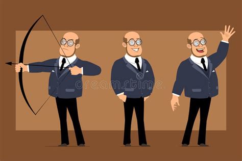 Fat Bald Man Glasses Stock Illustrations 85 Fat Bald Man Glasses