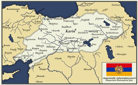 Map Of Armenia In 1800s