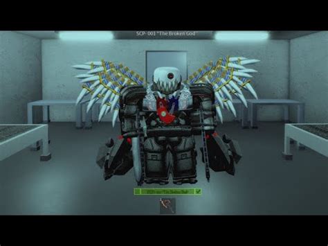Roblox Scp 001 “the Broken God” Mekhane Avatar Build Youtube