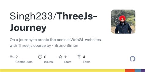 GitHub Singh ThreeJs Journey On A Journey To Create The Coolest WebGL Websites With Three