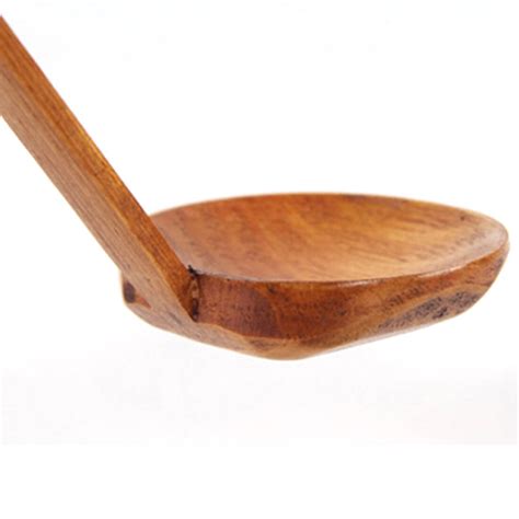Japanese Soup Ladle Solid Wood Turtle Shell Shaped Vicedeal