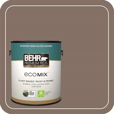 Behr Premium Plus 1 Gal Ppu5 17 Cardamom Spice Semi Gloss Enamel