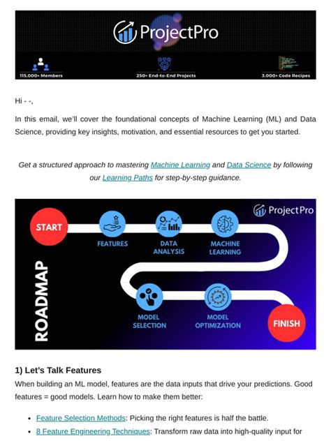 projectpro master genai start with the basics of machine learning