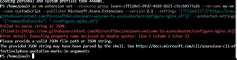Error In Configuring Nginx On Azure Vm In Learn Sandbox Microsoft Qanda