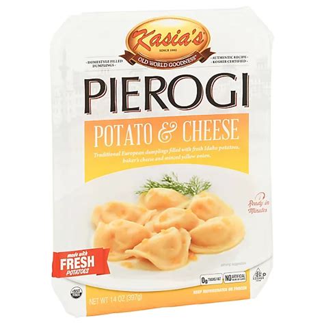 Kasias Potato N Cheese Pierogi 14 Oz Safeway