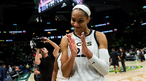 Aja Wilson Wins Second Wnba Mvp Award