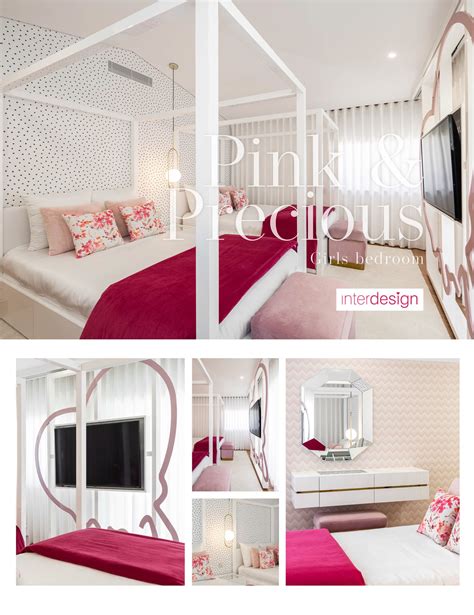 Interdesign Interiores Angola A Pink And Precious Girls Bedroom O Tempo
