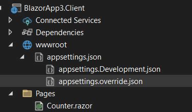 Having Difficulties Including Appsettings Override Json File In Blazor WebAssembly Stack Overflow