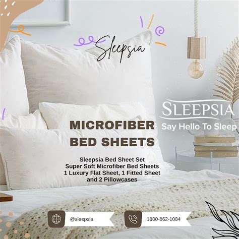 The Best Luxury Microfiber Bed Sheets By Sleepsia