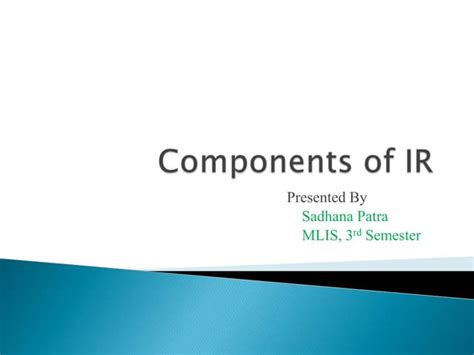 Information Retrieval S Ppt