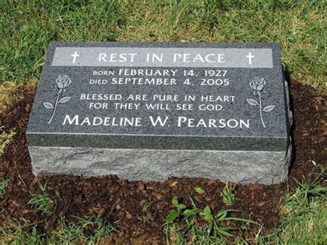 Pillow Top Headstones Pillow Style Grave Markers Monuments