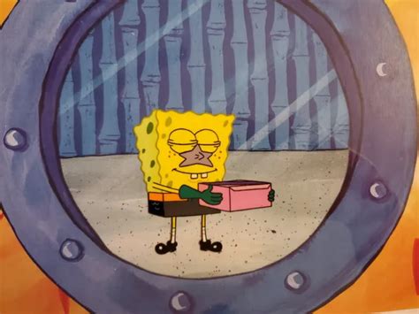 Spongebob Squarepants Original Production Cel Cell Animation Art Nm £393 03 Picclick Uk