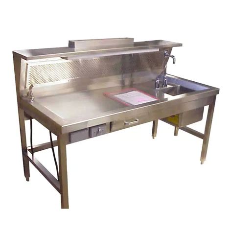 Mopec Hc 300 Series Dissection Tables With Vented Hood Ares Scientific