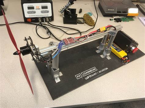 Brushless Motor Test Bench Joanneum Aeronautics