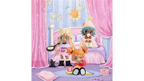 Lil Peach Riot Sleepover Series Figures The Pop Insider