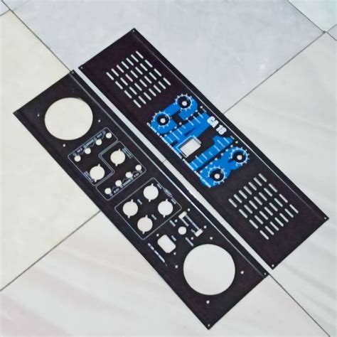 Plat Panel Depan Dan Belakang Power Amplifier Stereo Ca Lazada Indonesia