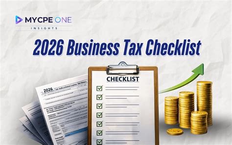 2026 Tax Season Planning For Businesses Mycpe One Insights