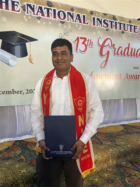 Ramesh G On Linkedin I Am Happy To Share That I Have Completed My M