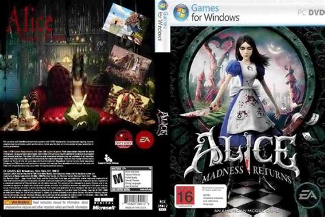 Pc Games Cd Cover Alice Madness Returns