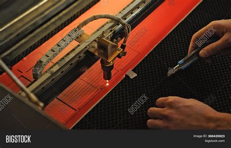 Laser Cutting Beam Image And Photo Free Trial Bigstock