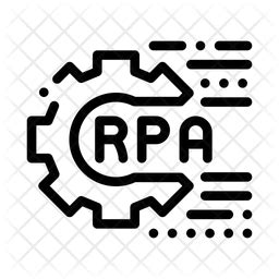 Rpa Settings Icon Download In Line Style