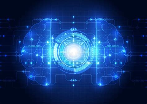 Brain Digital Vector Stock Illustrations 41622 Brain Digital Vector