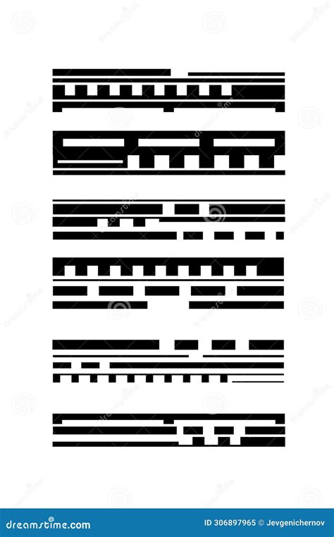 Modern Tech Design Elements Set Stock Vector Illustration Of Gear