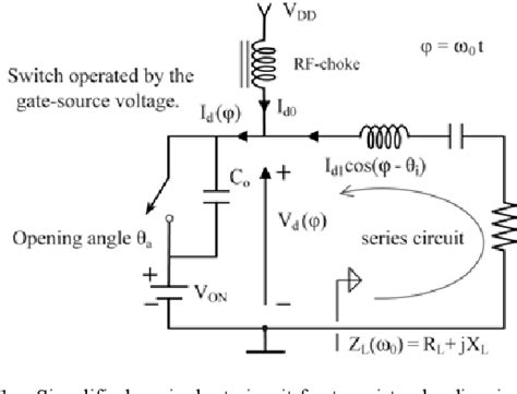 Figure 1 From Series Tuned High Efficiency RF Power Amplifiers Semantic Scholar