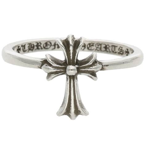 Chrome Hearts Chrome Hearts Bubble Gum Cross Ring Grailed