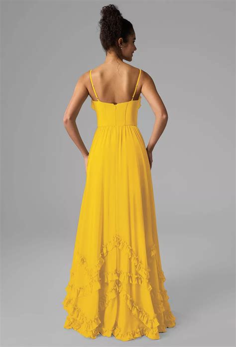 Yellow Prom Dresses Awbridal