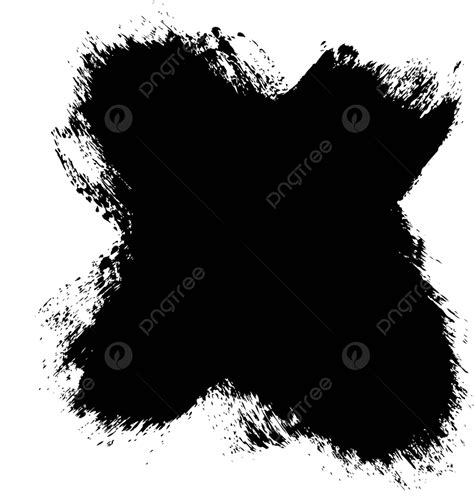 Black Blob Spatter Splattered Funky Vector Template Download On Pngtree