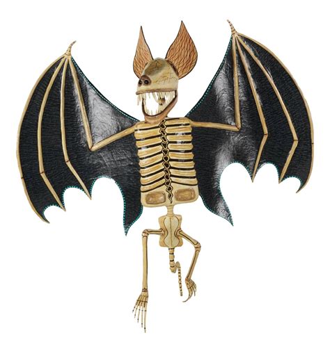 Antonio Joel Garcia Mexico B 1955 Bat Skeleton Auction