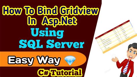 How To Bind Gridview In Aspnet Using Sql Server How To Bind Gridview