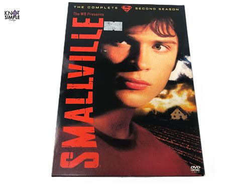 Smallville Season 2 Complete Dvd Box Set Superman Origin Story With