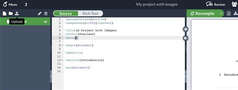 在 overleaf 中导入图片 overleaf插入图片 程序员宅基地 程序员宅基地