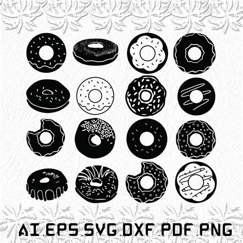 Donuts Svg Donut Svg Love Svg Sky Banksy Svg Ai Pdf Eps Svg