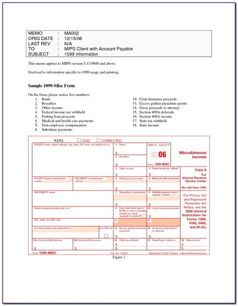 Printable Irs Form 1099 Unique Form 1099 Misc Instructions Prosecution2012