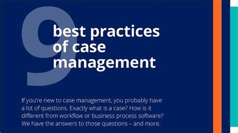 Case Management Best Practices Pega
