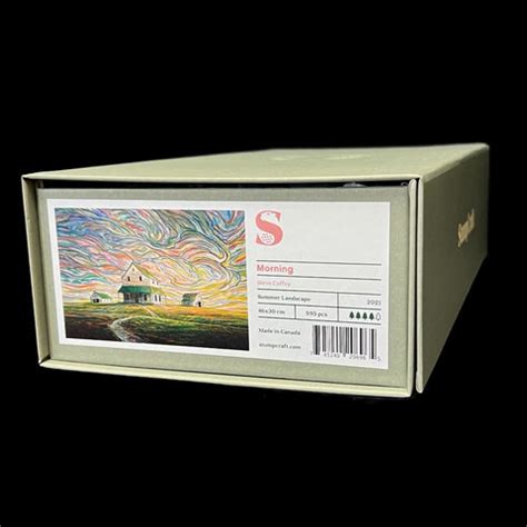 Stumpcraft Puzzles Steve Coffey Morning Wooden Jigsaw Puzzle