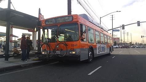 Throwback Thursday 2000 Lacmta New Flyer C40lf 5360 Youtube