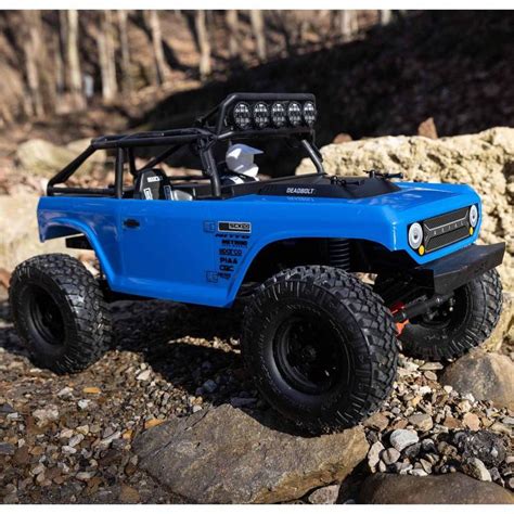 Axial Scx10 Ii Deadbolt Rtr Crawler 4wd 110 Azul