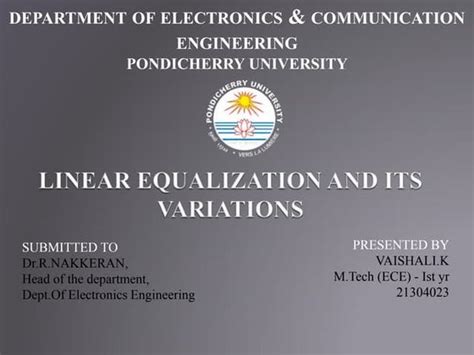 equalization pptx